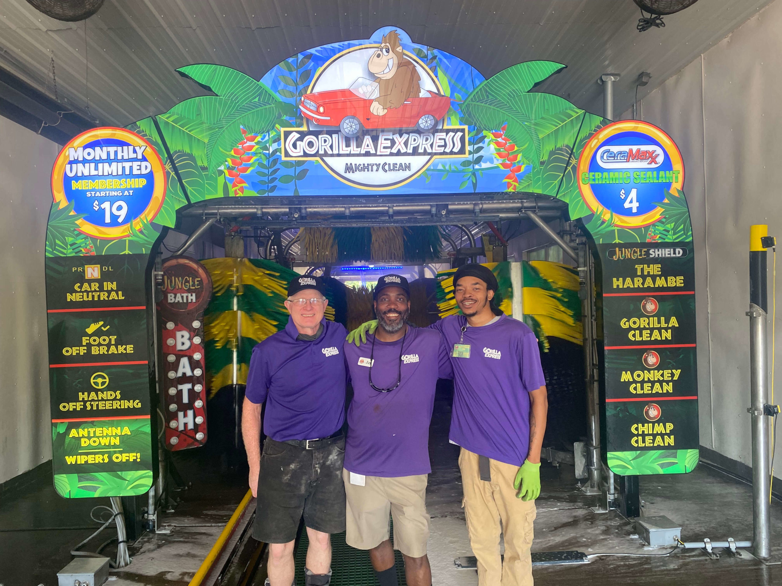 About Gorilla Express - A Wash Fit for a King